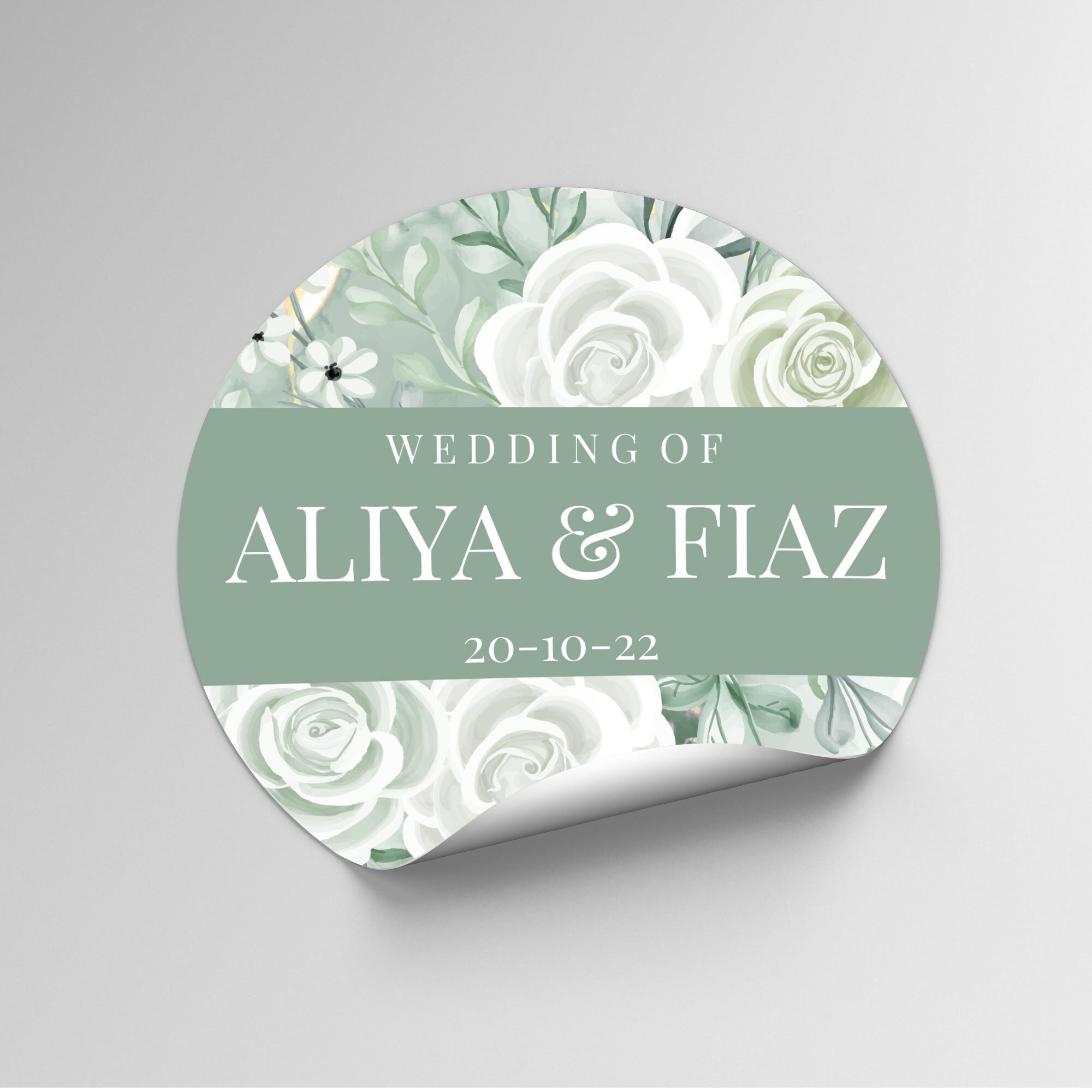 Wedding Stickers Nikkah Stickers Wedding Favour Stickers - Etsy