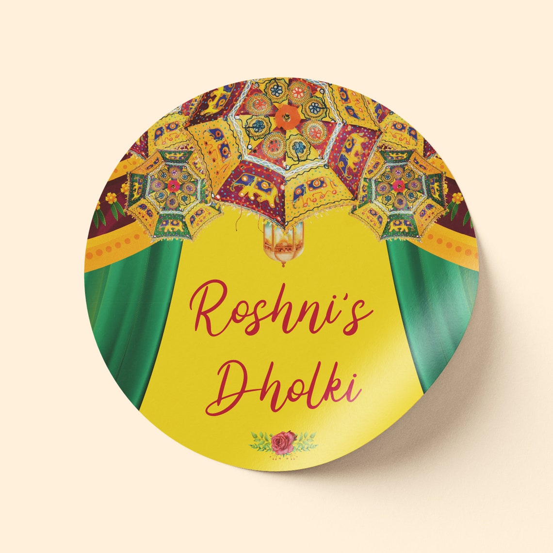 Dholki Sangeet Mehndi Stickers Wedding Stickers Nikkah - Etsy