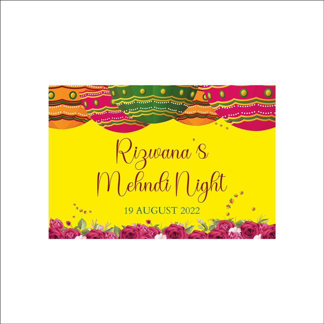 Mehndi, Sangeet, Mehndi Sticker, Sangeet Sticker, Wedding Sticker ...