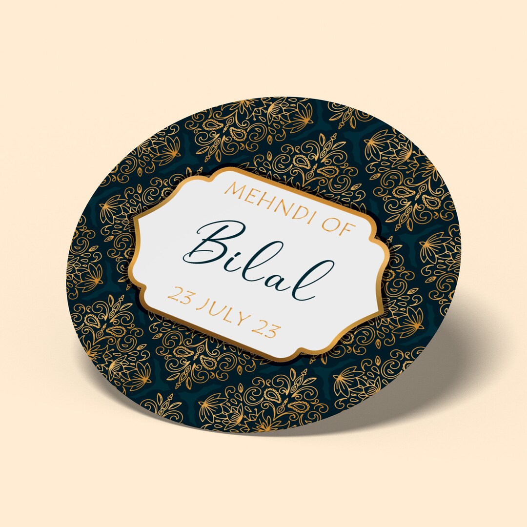 Dholki, Sangeet, Mehndi Stickers, Wedding Stickers, Nikkah Stickers ...