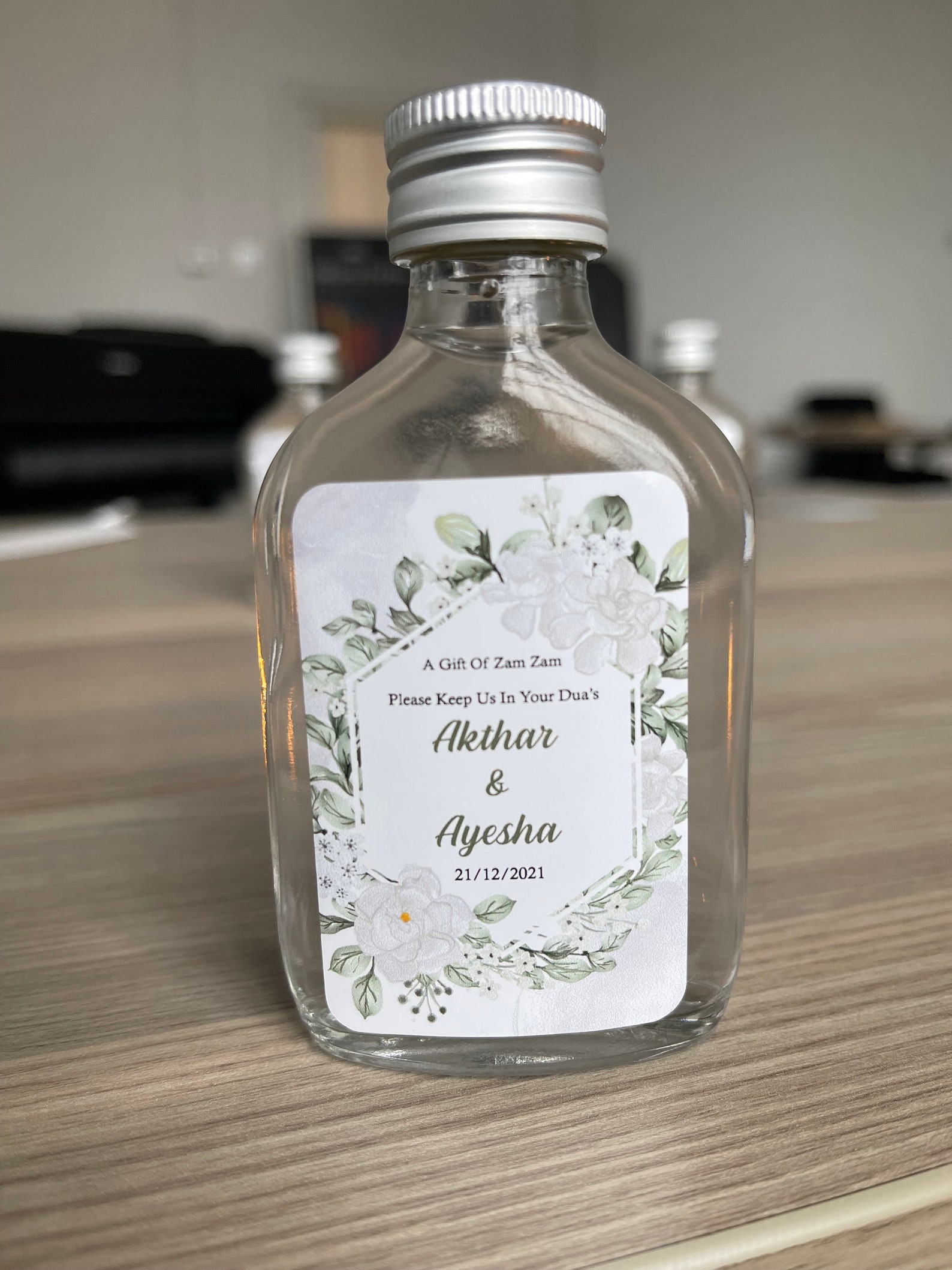 Zam Zam Sticker Zam Zam Water Zam Zam Water Bottle Sticker - Etsy