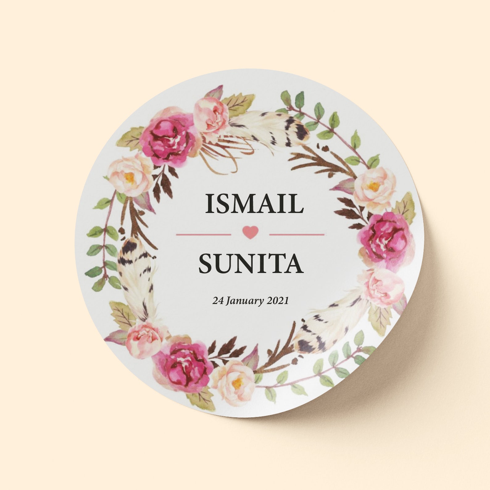 Wedding Stickers Wedding Favour Stickers Mehndi Stickers - Etsy