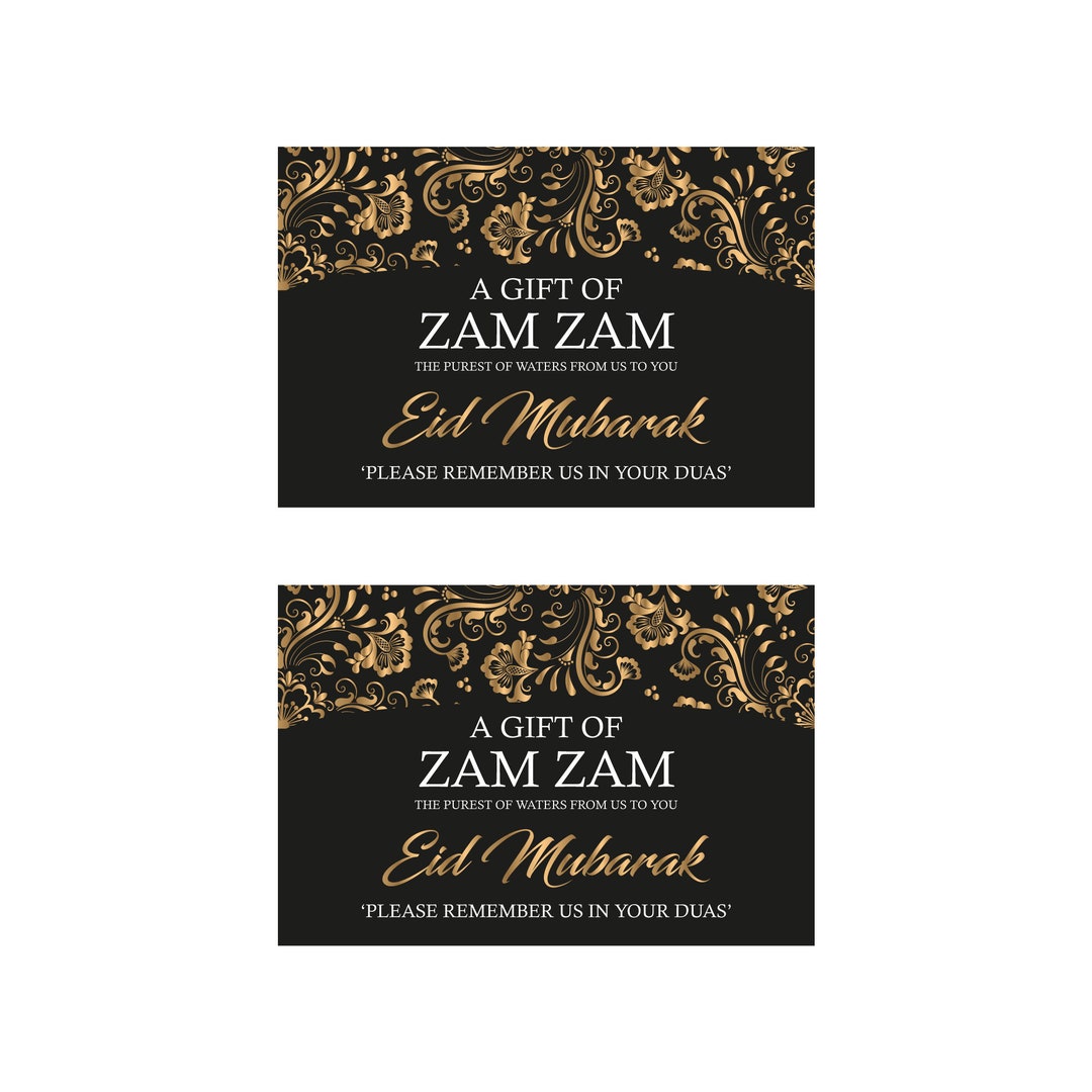 Zam Zam Sticker, Zam Zam Water, Zam Zam Water Bottle Sticker, Favour ...