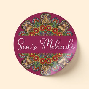 Wedding Stickers, Nikkah Stickers, Wedding Favour Stickers, Mehndi ...
