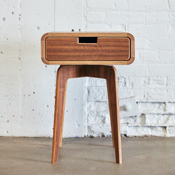 Mcm End Table Drawer - Etsy