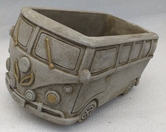 Concrete Vw Bus Planter - Etsy