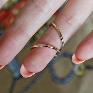Lateral Deviation Arthritis Splint Ring, Adjustable Brass, Bronze, Titanium or Silver Ring ...