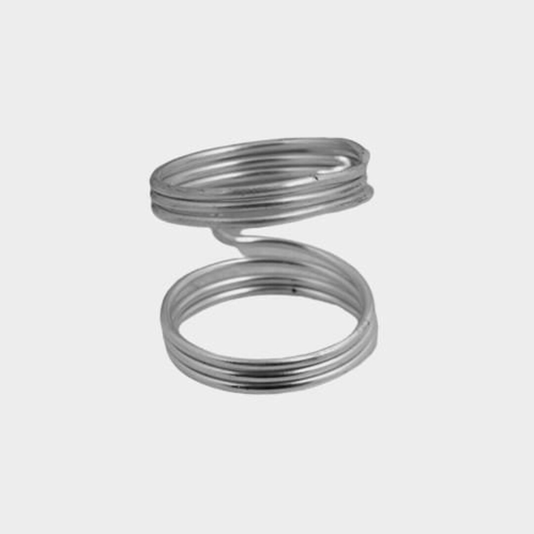 Adjustable Swan Splint Ring, Sterling Silver Swan Splint Ring ...