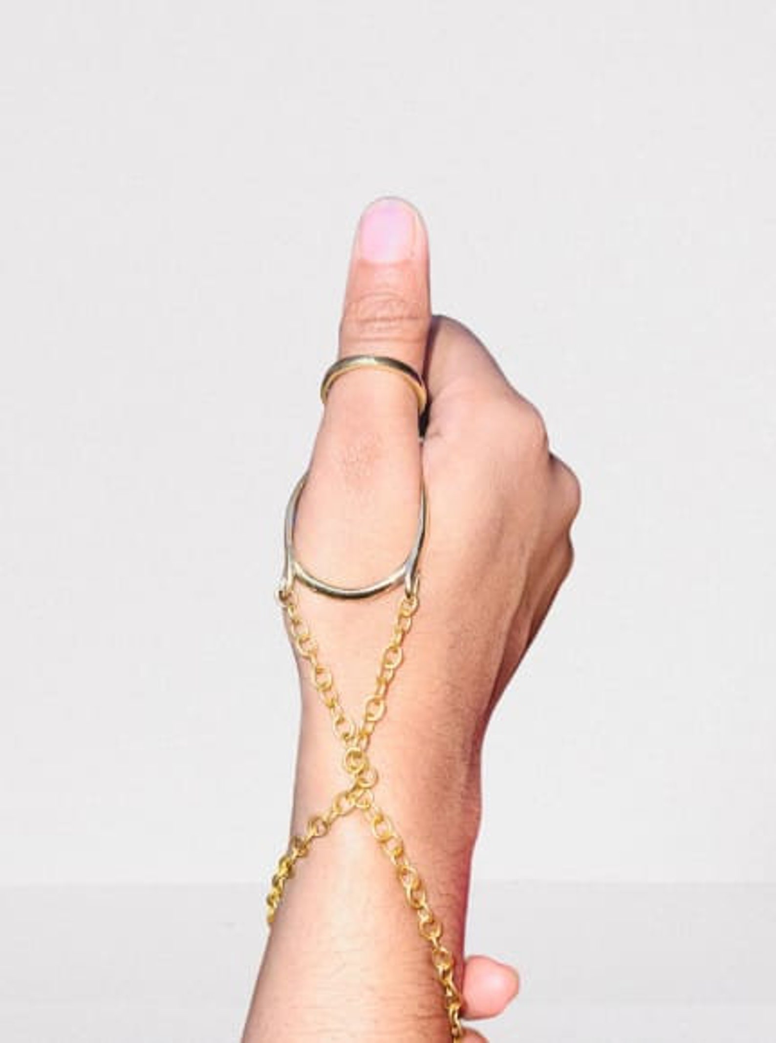 Arthritis Finger MCP Joints Splint Brass or Sterling Silver Hammered ...