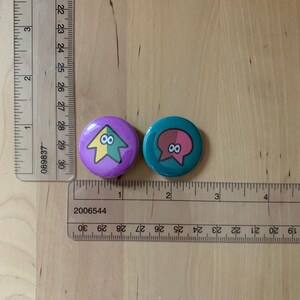 Splatoon 2 Tee 1.25 Inch Buttons - Etsy