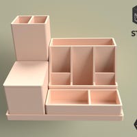 3D Print STL File: Facilitator Desk Organizer (digital Download) - Etsy