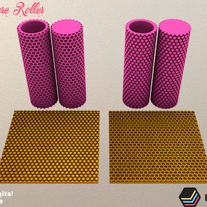 Honeycomb Pattern Roller Texture /TEXTURE Roller/polymer Clay Seamless ...
