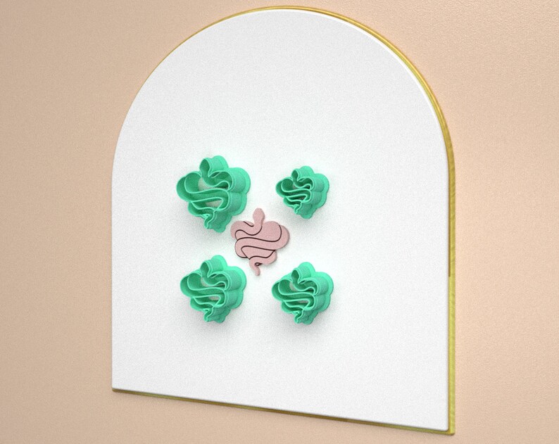SNAKE WRAPPED 4 Size 2 Version Cut/ Polymer Clay Cutter / Digital STL ...