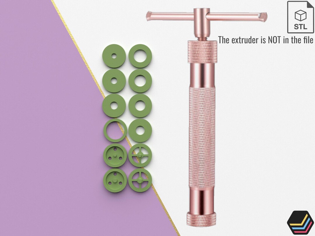 Extruder Discs Circle - Digital STL Files for 3D Printing | Fondant ...