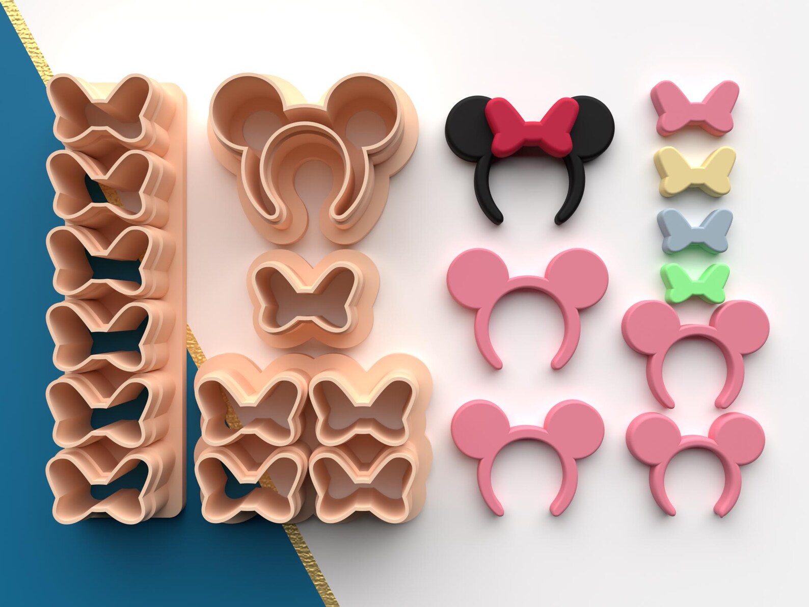 Mousy Polymer Clay Cutter | Mousy Headband | General | STL File for 3D ...