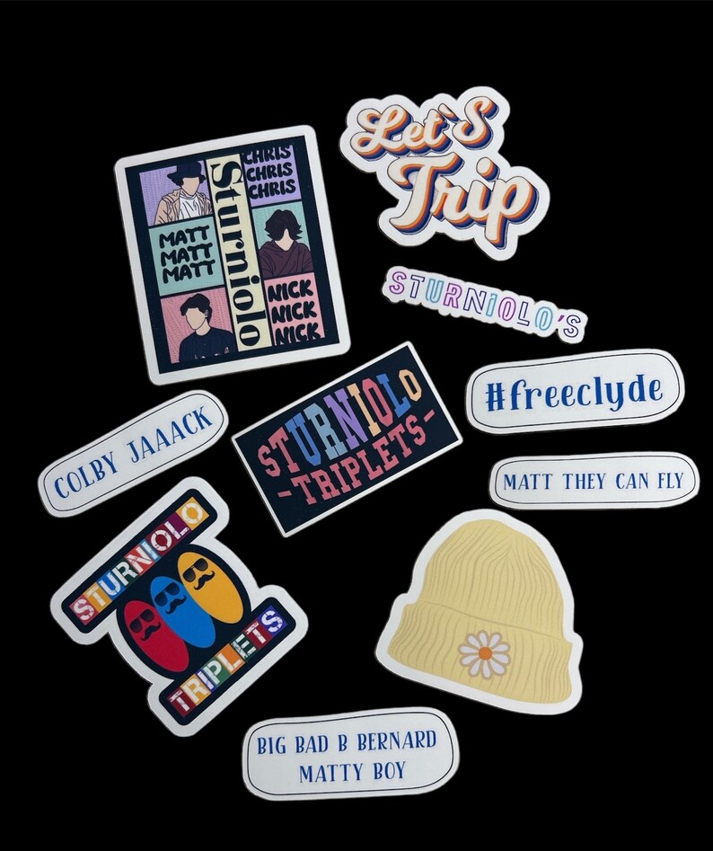 Sturniolo Triplets Stickers Set of 5 - Etsy