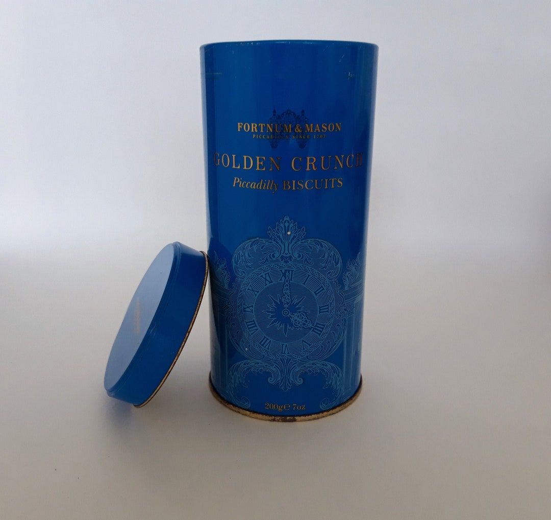 Vintage GOLDEN CRUNCH Biscuit Tin: English Advertising Box - Etsy UK