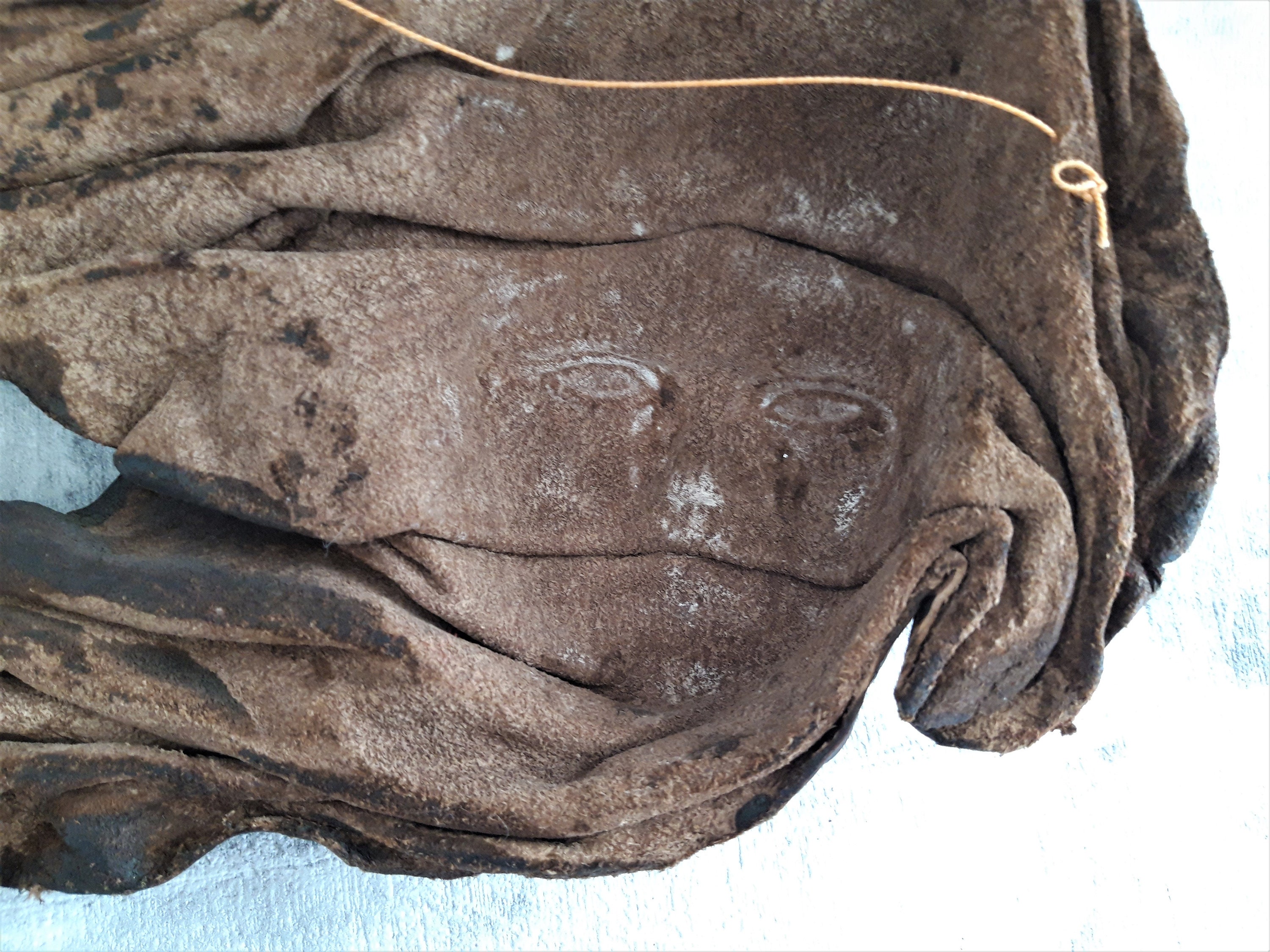 Retro Wall Mask, Decorative Wall Mask, Handmade Leather Mask, Wall ...