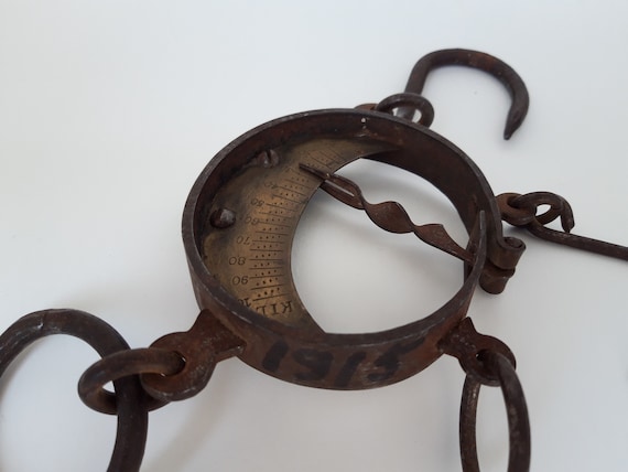 Old Antique Hand Forged Scales Old Mechanical Scales Antique - Etsy