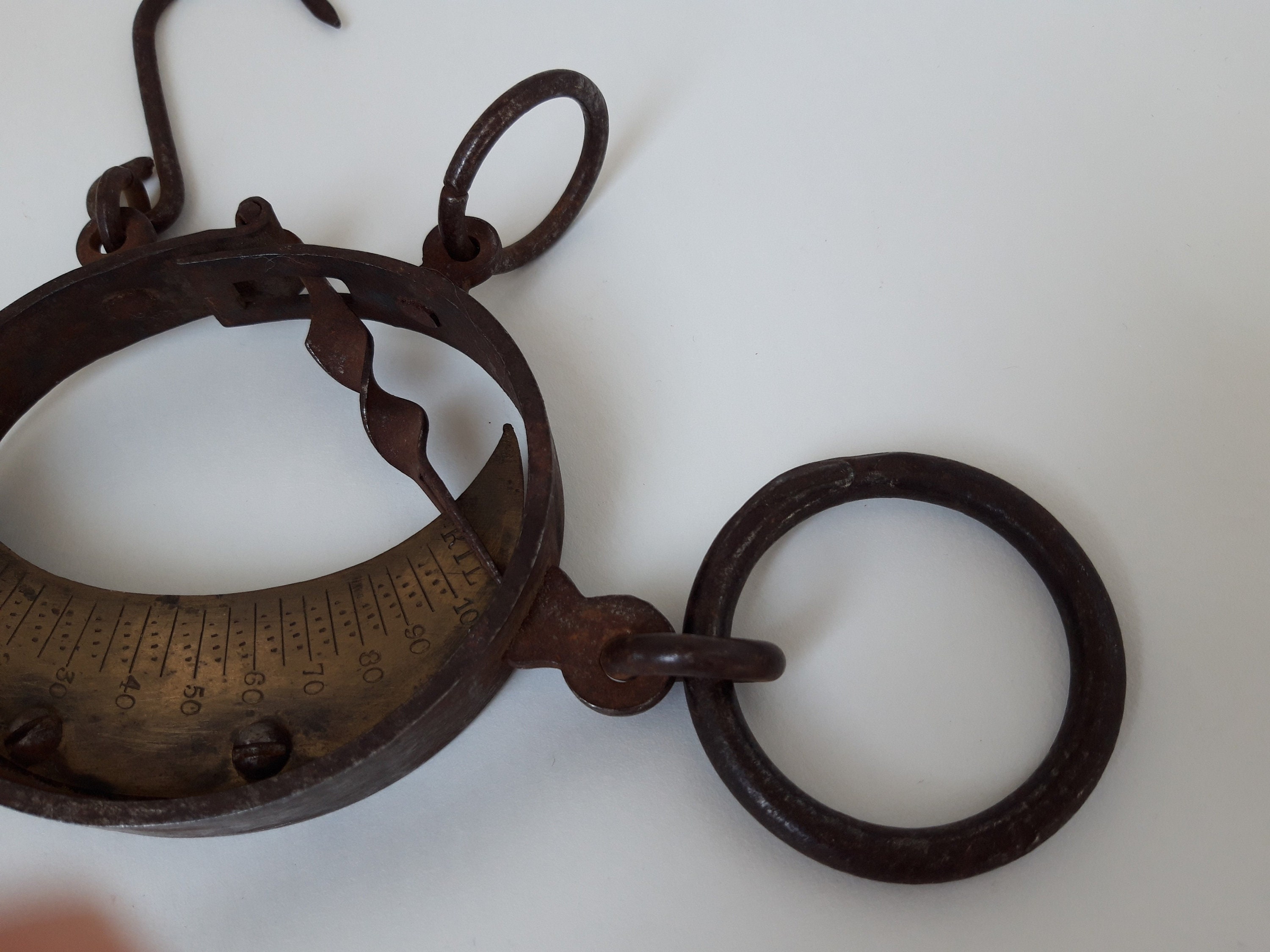 Old Antique Hand Forged Scales, Old Mechanical Scales, Antique Scales ...