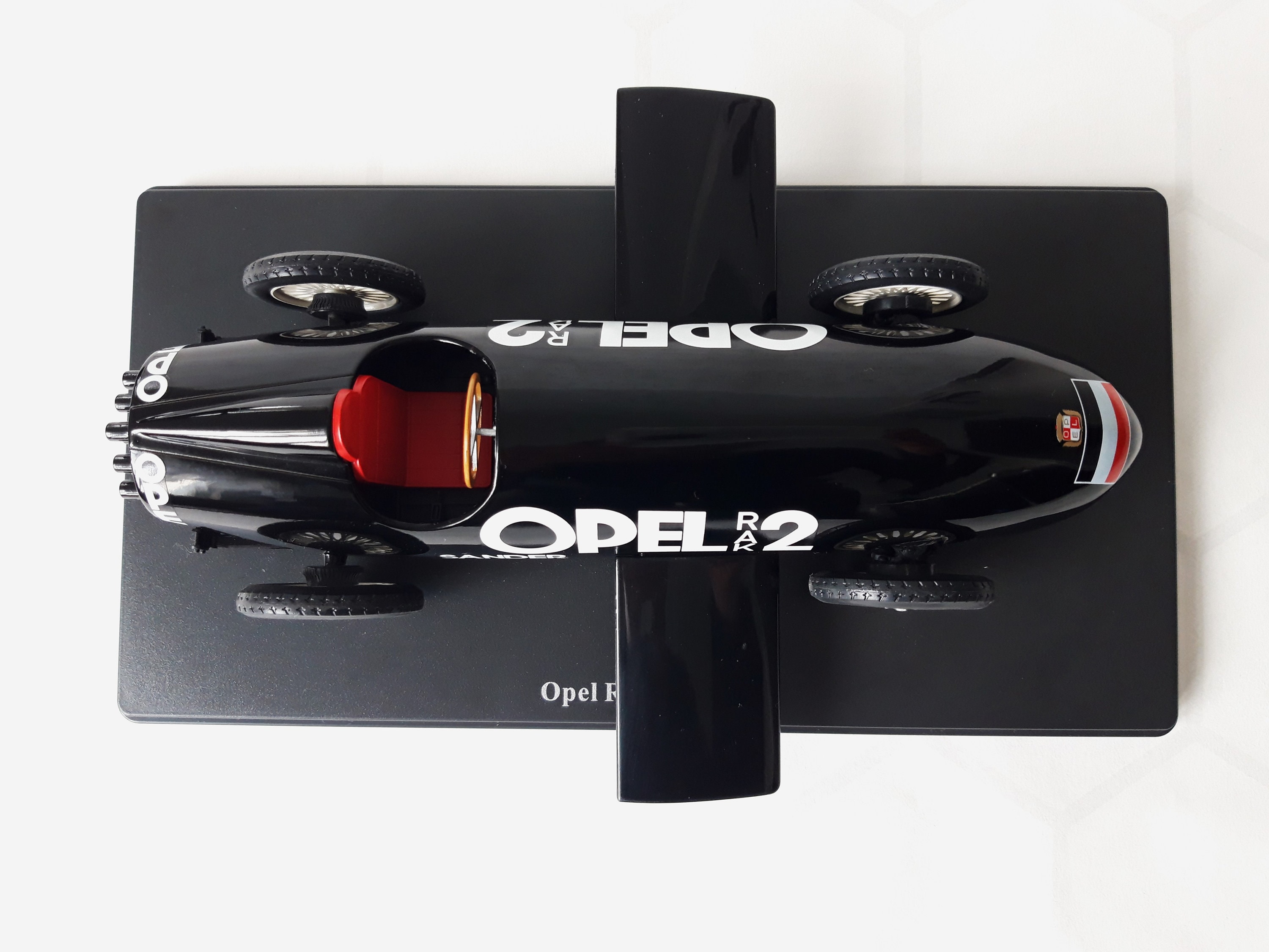 Rare Black Opel RAK 2 1928 ,1:24 Diecast Metal Model Car,german Replica ...