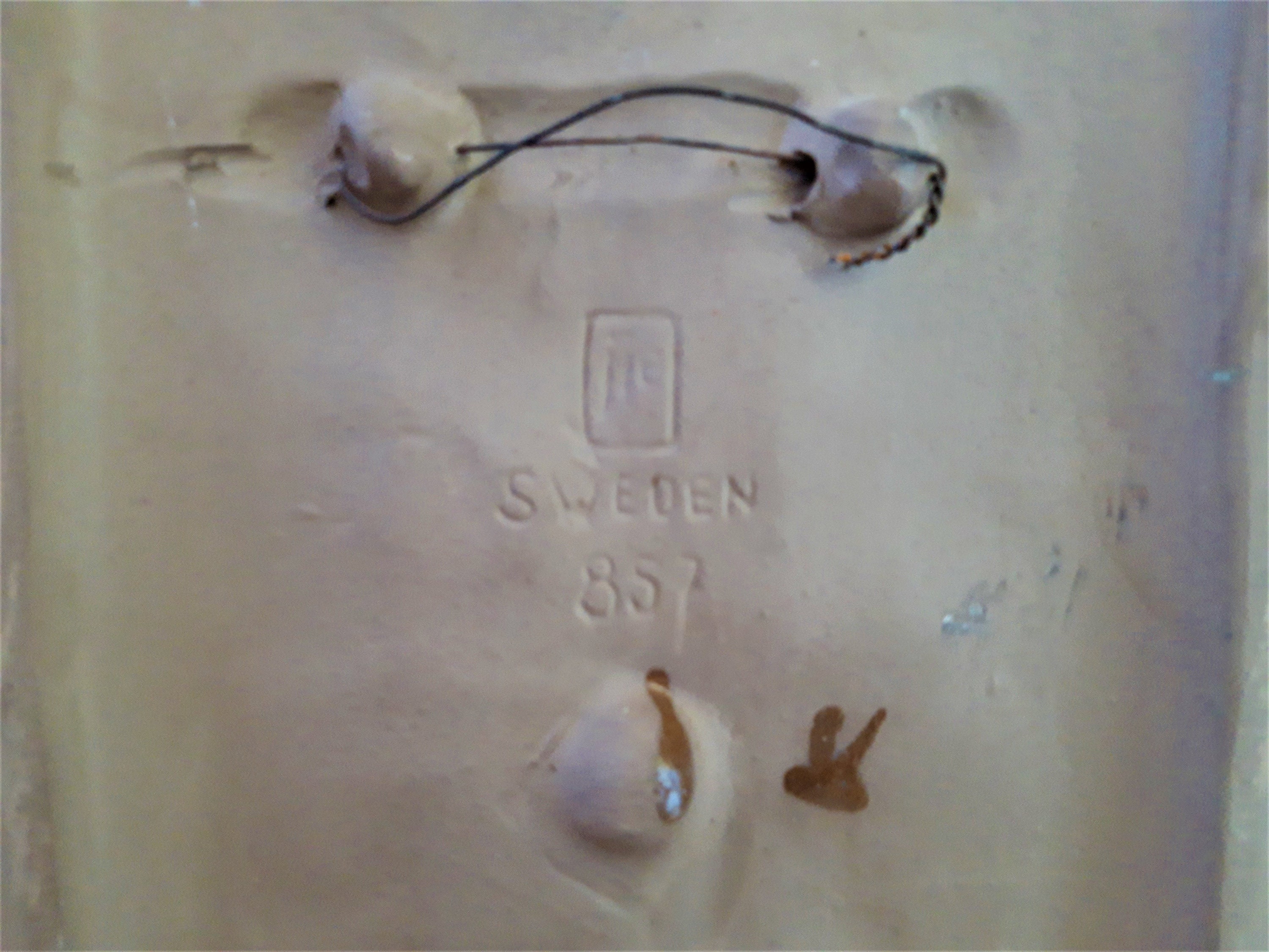 Vintage Ceramic Swedish Wall Tile Jie Gantofta Sweden 857, Swedish ...