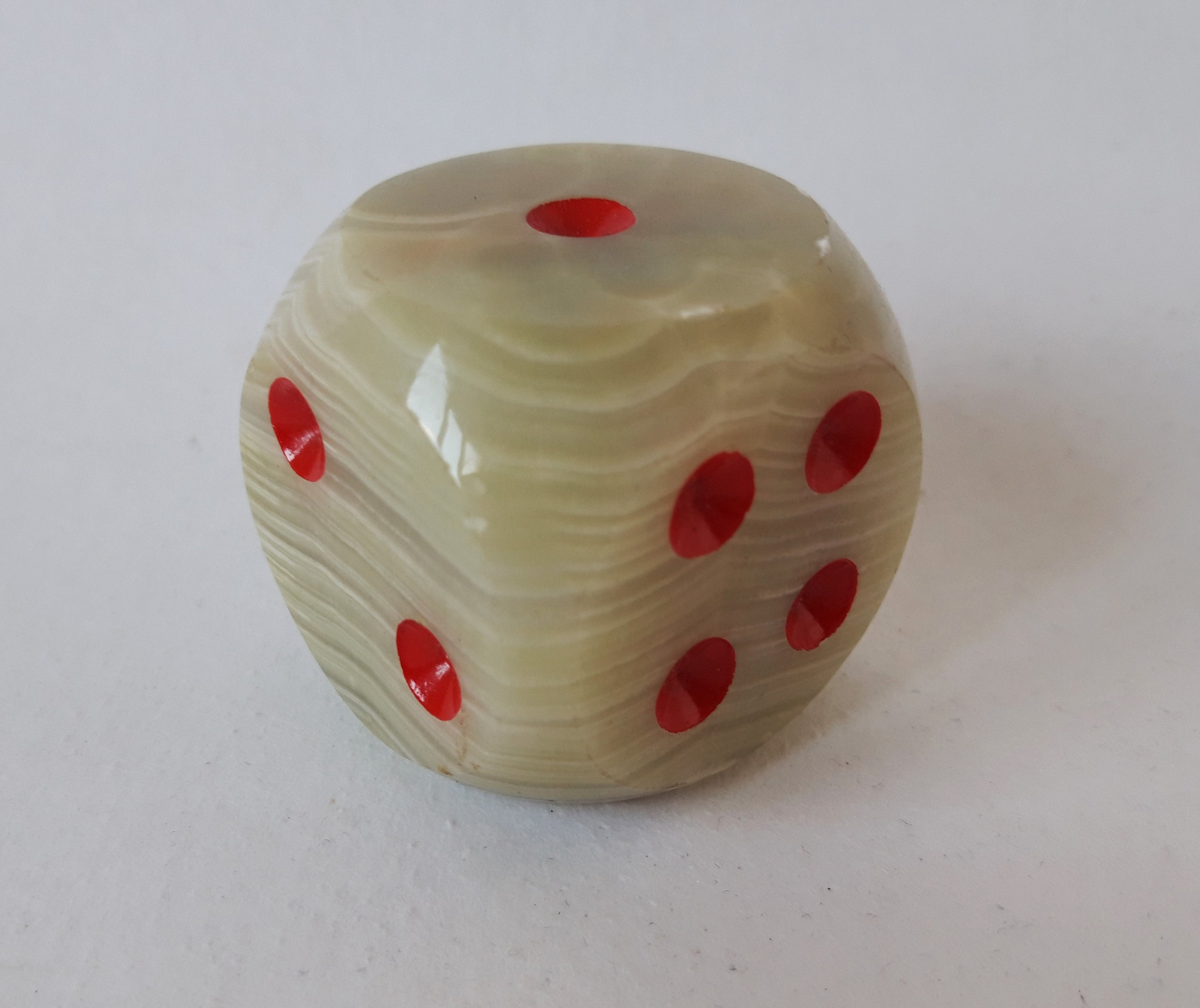 Vintage Handmade Onyx Dice, Large Playing Dice - Etsy