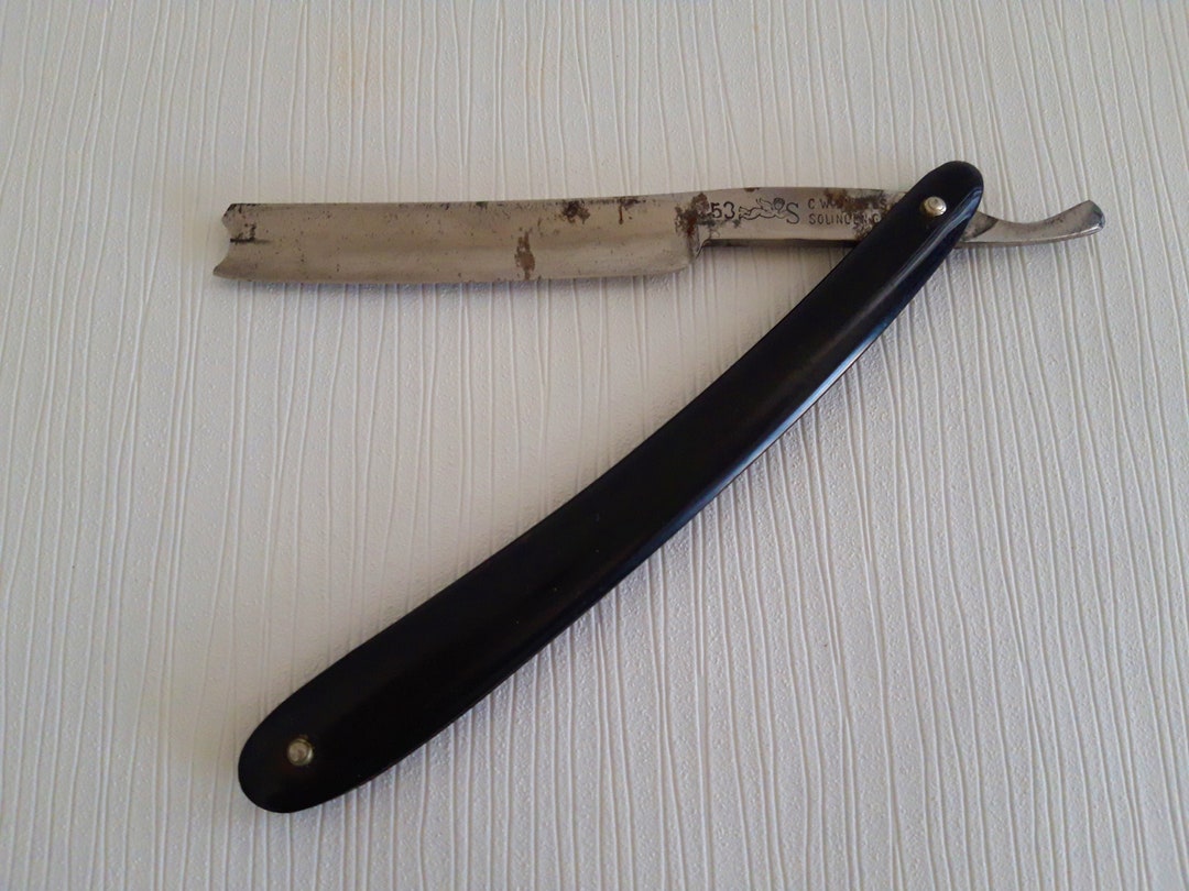 Vintage Straight Razor SOLINGEN, Straight German Razor, Antique ...