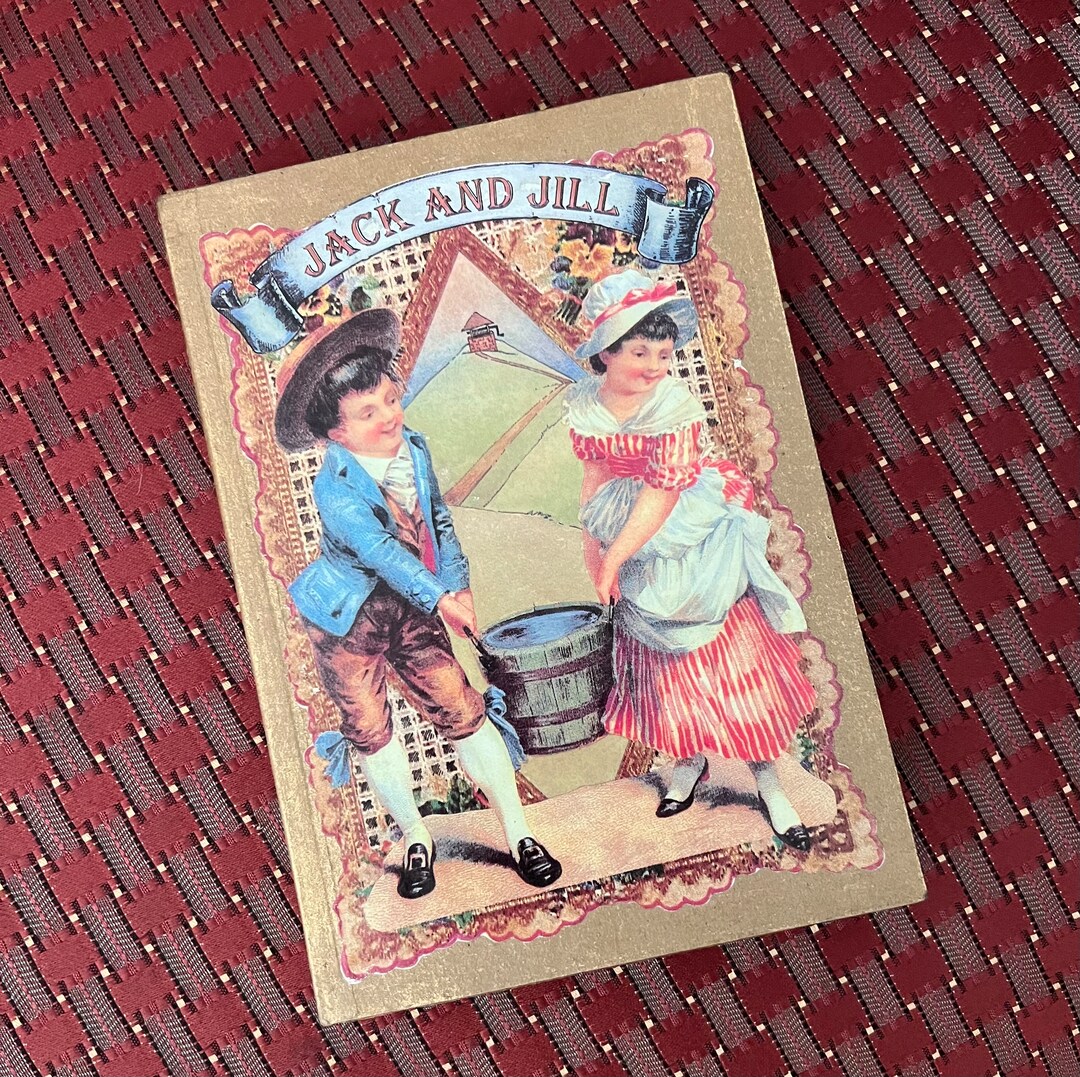 Antique Storybook Puzzle, Jack and Jill, Children’s Toy Ephemera - Etsy