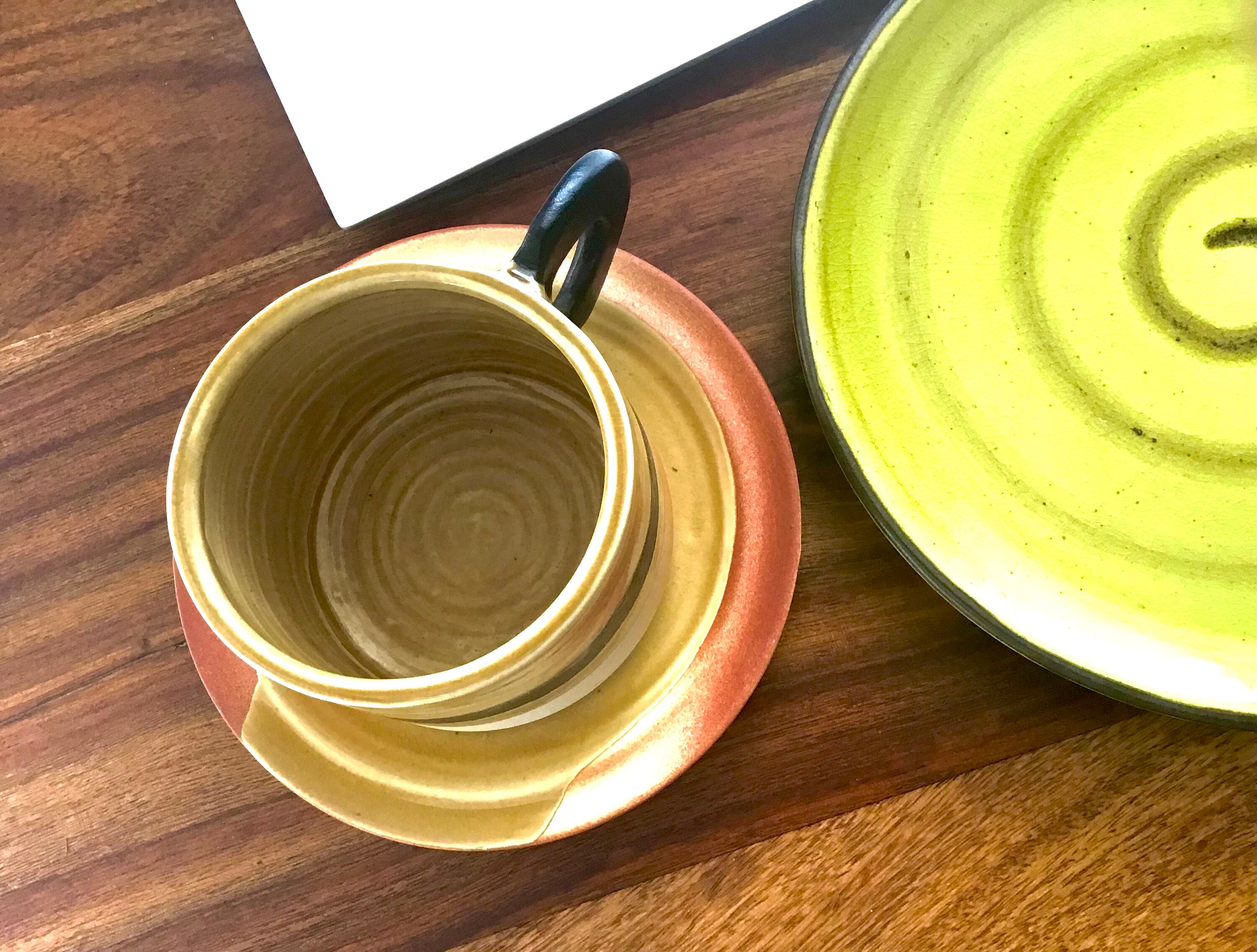 Handgemachte Teetasse mit Untertasse Kaffeetasse Latte-Tasse | Etsy