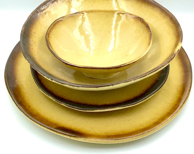 Ceramic Dinnerware Set, Wedding Gifts for Couple,pottery Dinnerware ...