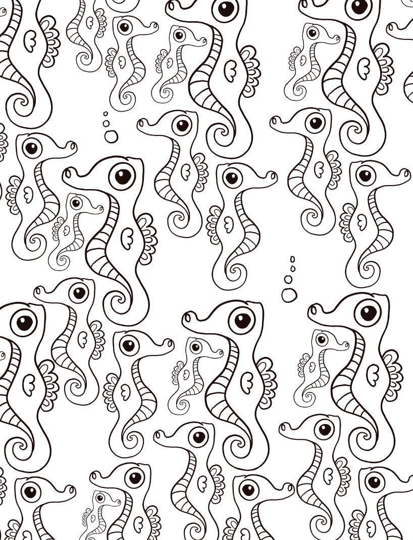 300+ Coloring Pages for Children and Adults - Etsy