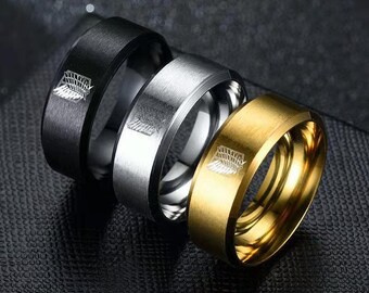 Attack on Titan Ring | Etsy