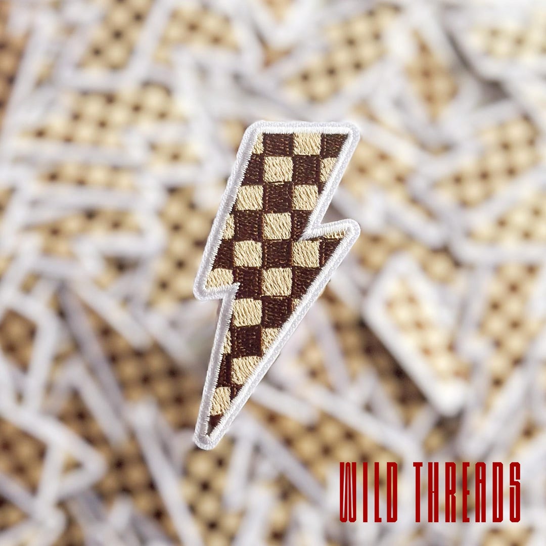 Lighting Patch, Hat Patch, Trucker Hat Patch, Checker Patch, Cowgirl ...