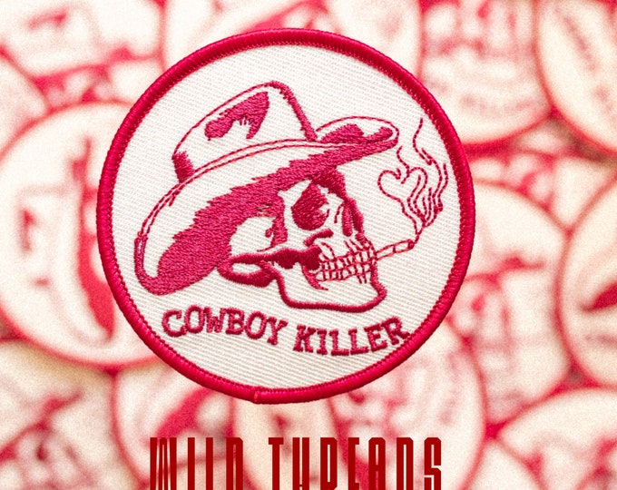 Cowboy Patch, Hat Patch, Trucker Hat Patch, Rodeo Patch, Cowgirl Patch ...