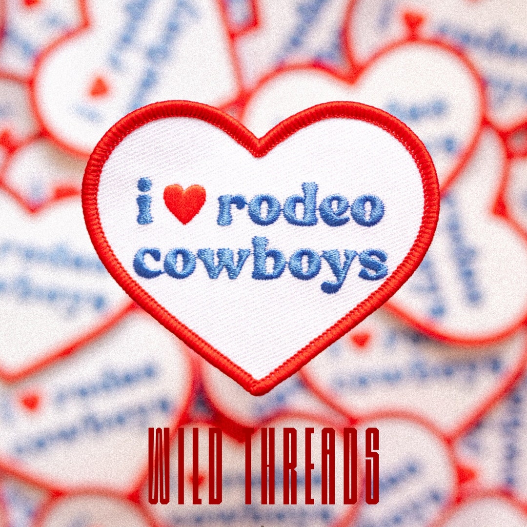 Cowboy Patch, Hat Patch, Trucker Hat Patch, Rodeo Patch, Cowgirl Patch ...