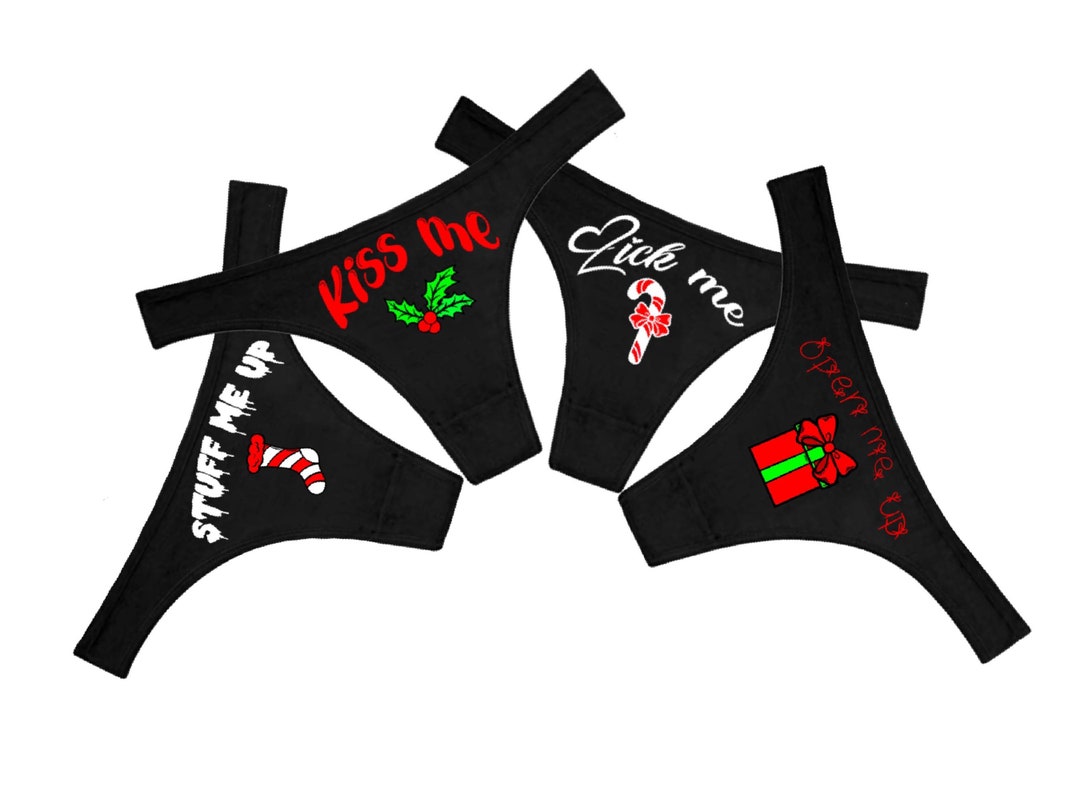 Christmas Thongs | Panties | Underwear | Cute | Flirty | Sexy | Booty ...