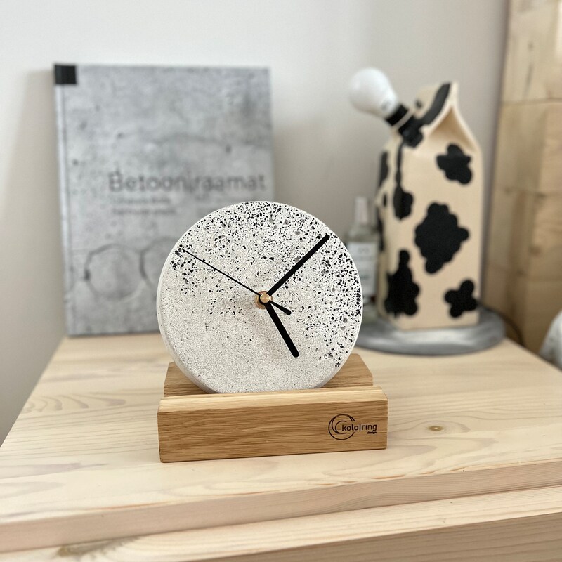 Concrete Clock - Etsy