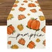 Pumpkins Table Runner, Fall Table Decor, Cute Pumpkin Table Runner ...