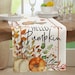 Hello Pumpkin Table Runner, Fall Table Decor, Leaves Table Runner, Fall ...