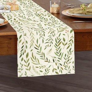 Spring Table Runner, Spring Table Decor, Willow Table Runner, Seasonal ...