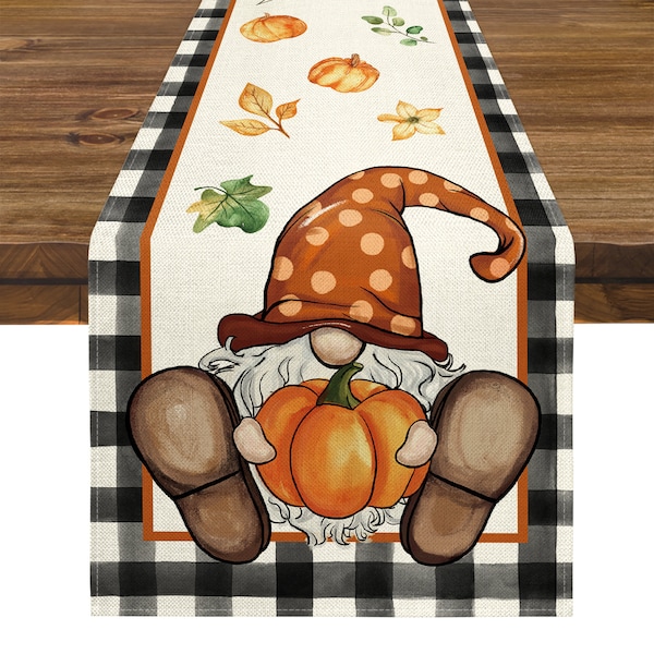 Gnome Table Runner - Etsy