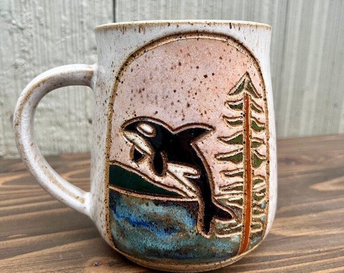 Orca Killer Whale Mug San Juan Islands PNW Washington - Etsy
