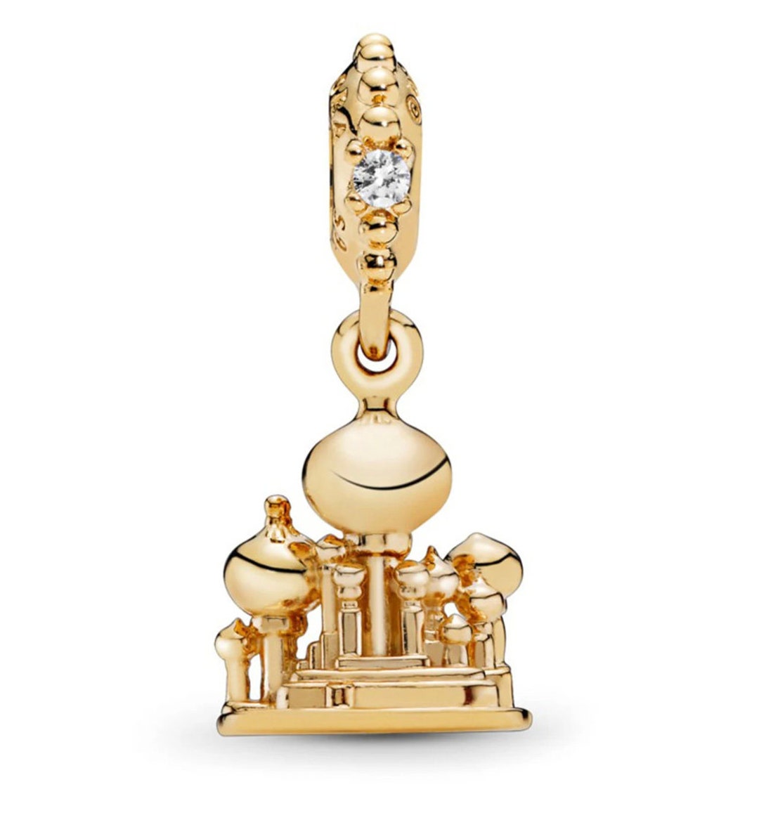 Gold Castle Charm, Princess Castle Charm, Best Gift, Charm for Pandora ...