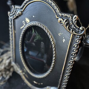 Vintage-style Frame, Oval Scrying Mirror, Dark Academia, Gothic Home ...