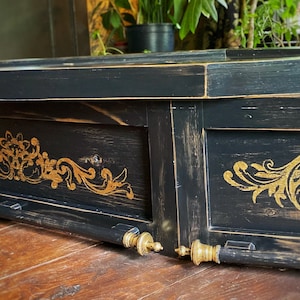 Gothic Toe Pincher Upholstered Coffin, Coffin Decor, Death Decor ...