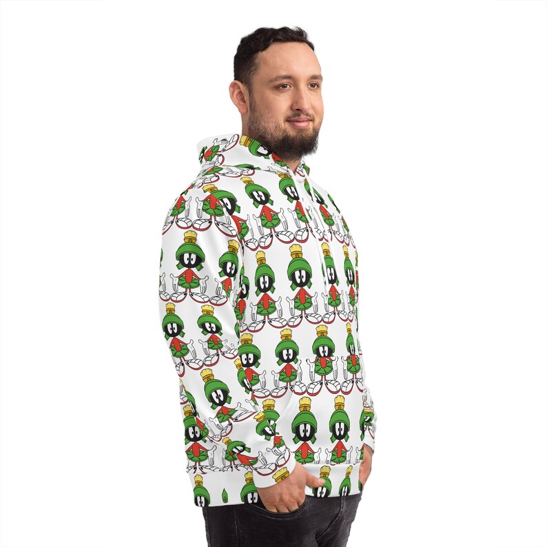 Marvin the Martian Looney Tunes Fashion Hoodie - Etsy