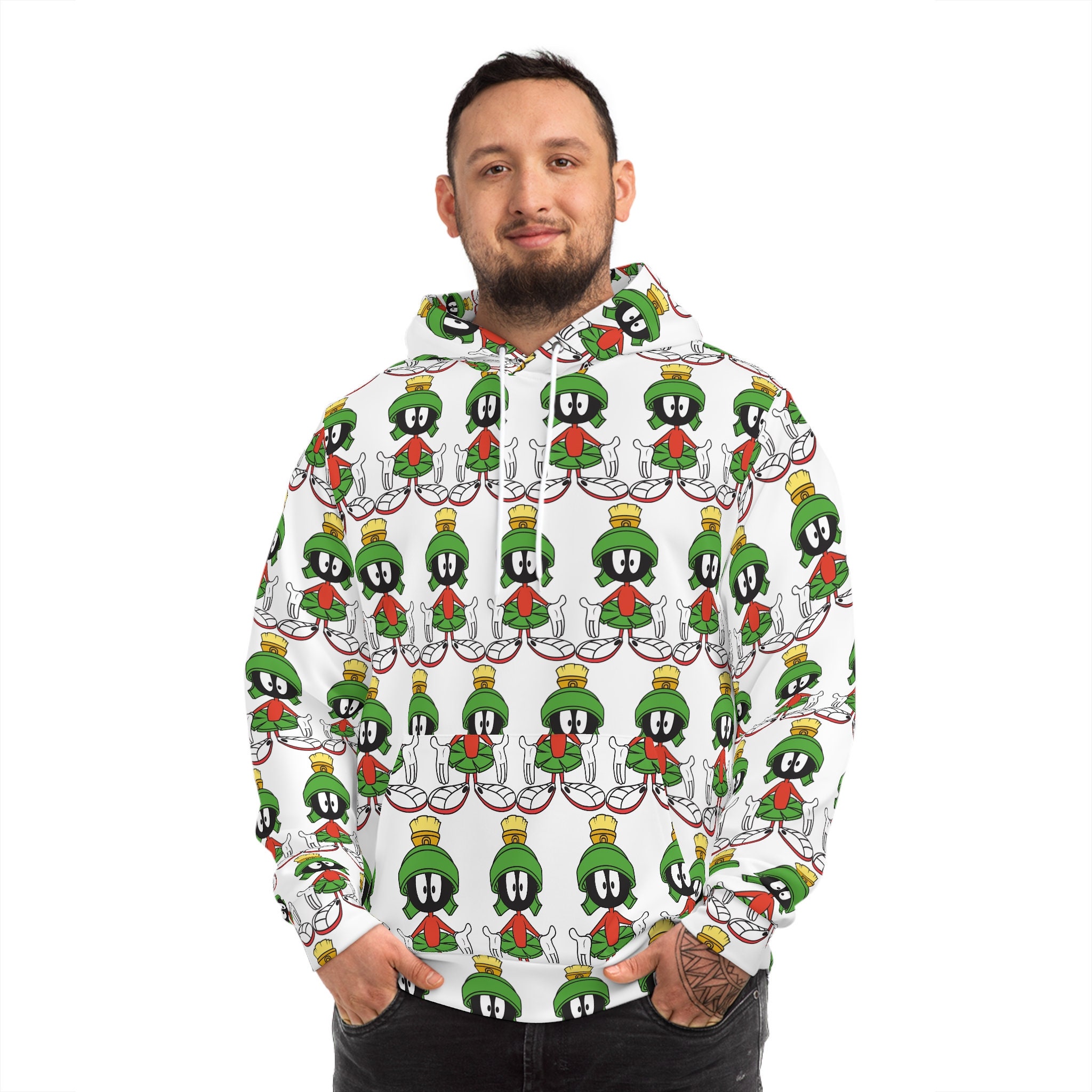 Marvin the Martian Looney Tunes Fashion Hoodie - Etsy