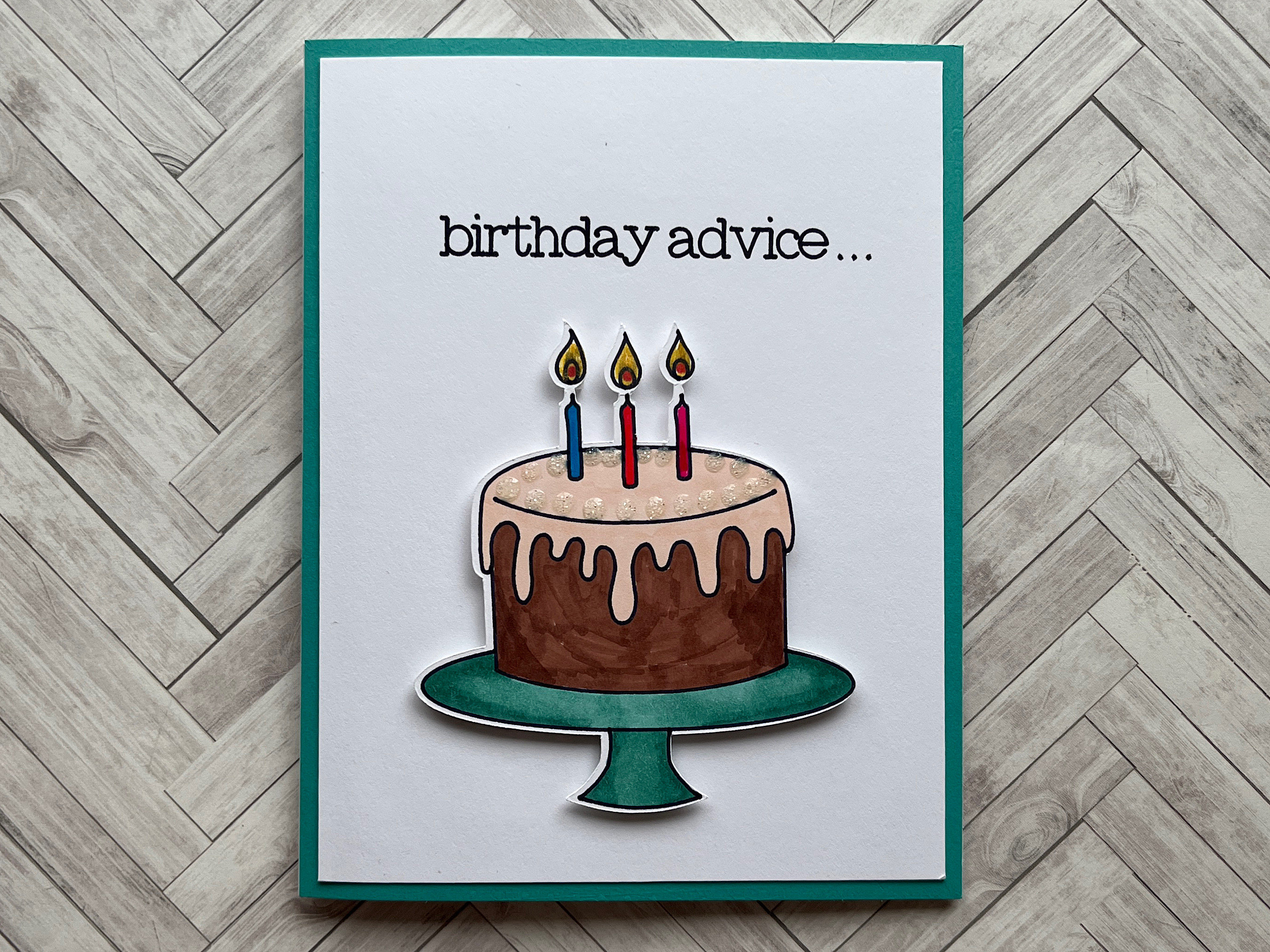 Handmade Funny Birthday Card, Sarcastic Card , Snarky Friend Card ...