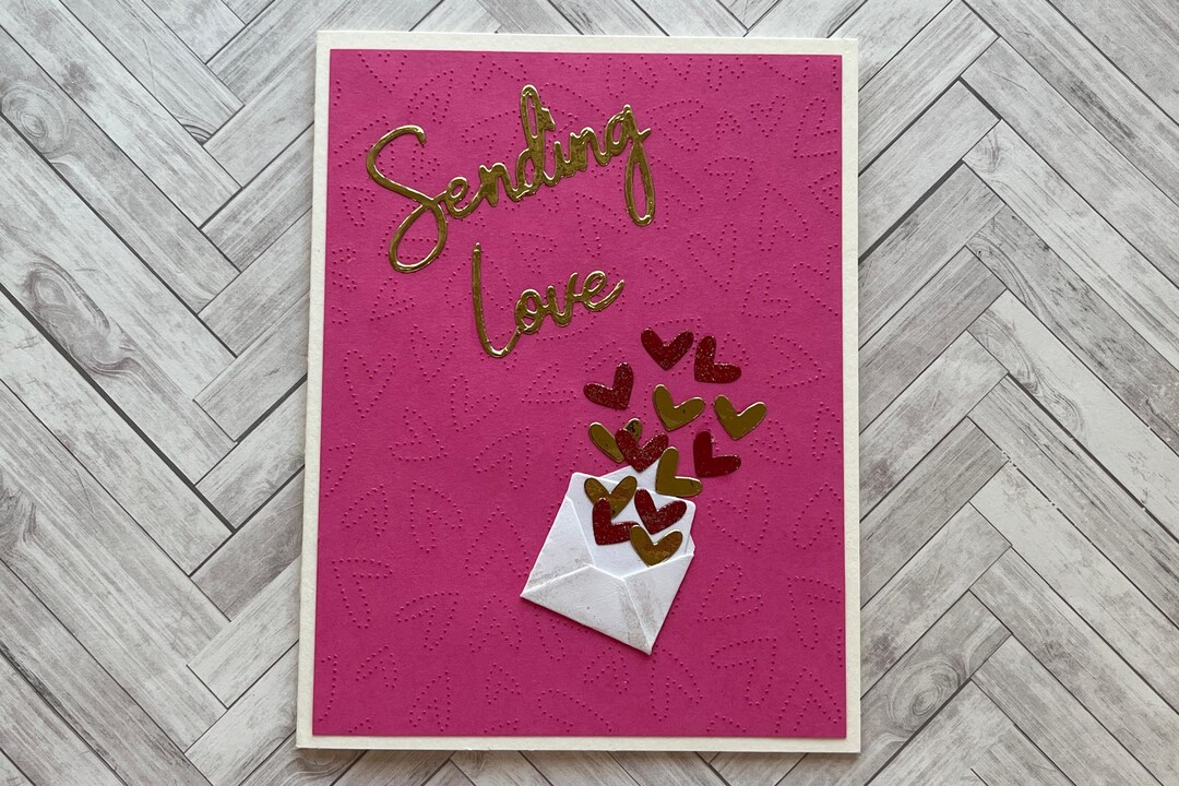 Handmade Valentine Greeting Card for a Someone You Love, Card From the ...